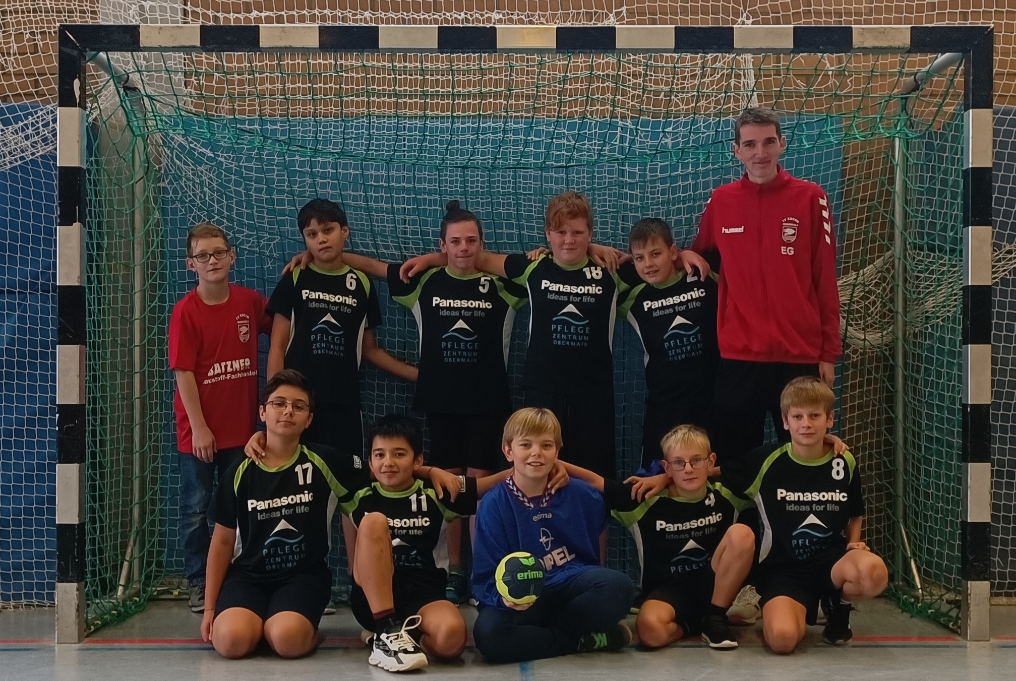 Unsere männliche D-Jugend des TV Ebern Handball